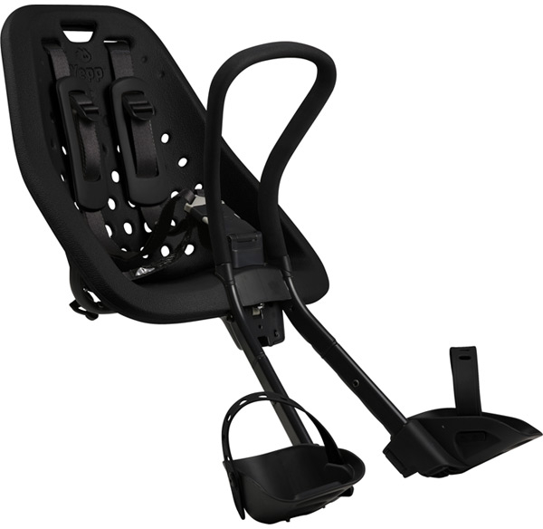 Thule Yepp Mini front seat, stem mount, black - Summit Cycles